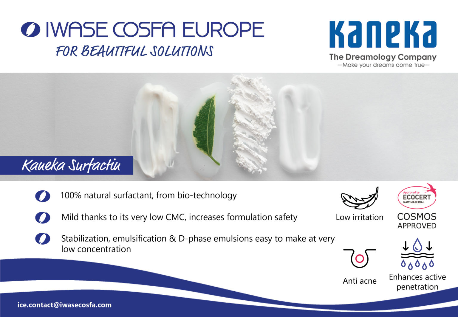 COSMÉTIQUE – IWASE COSFA EUROPE