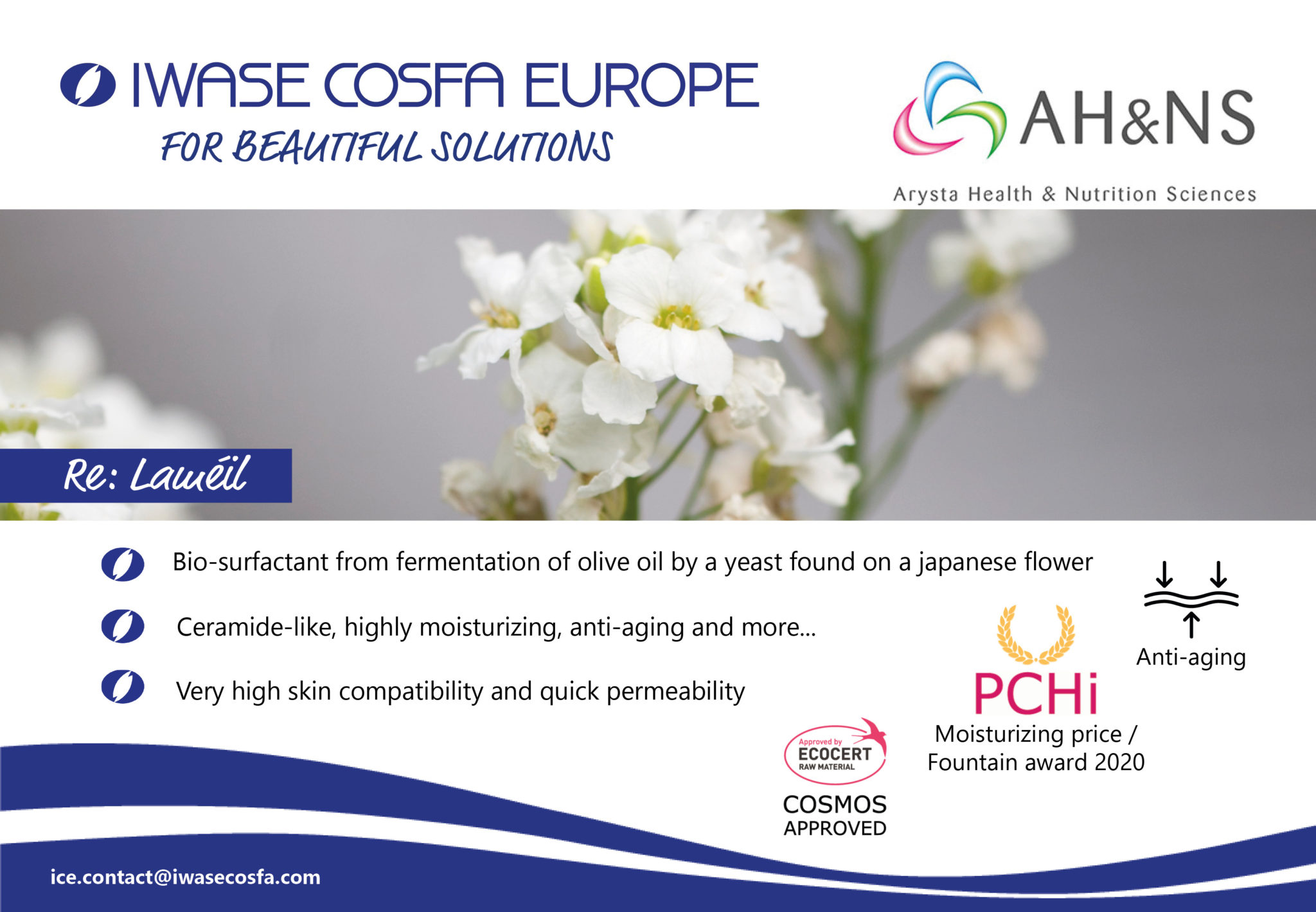 COSMÉTIQUE – IWASE COSFA EUROPE